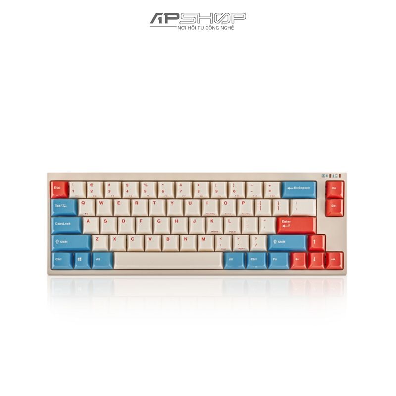 Bàn phím Leopold FC660M BT Coral Blue Limited Edition Bluetooth | Chín ...