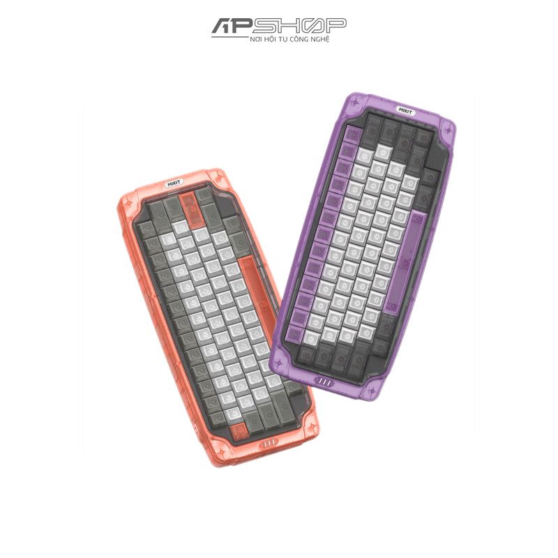 Bàn phím MIKIT MK72 Amethyst RGB Hotswap 3 Mod | Chính hãng – APSHOP.VN