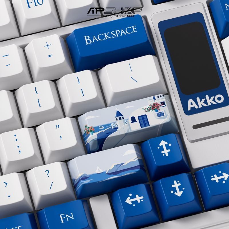 Bàn phím AKKO 5098B Santorini (RGB / Hotswap / Akko V3 Piano Pro) – APSHOP.VN