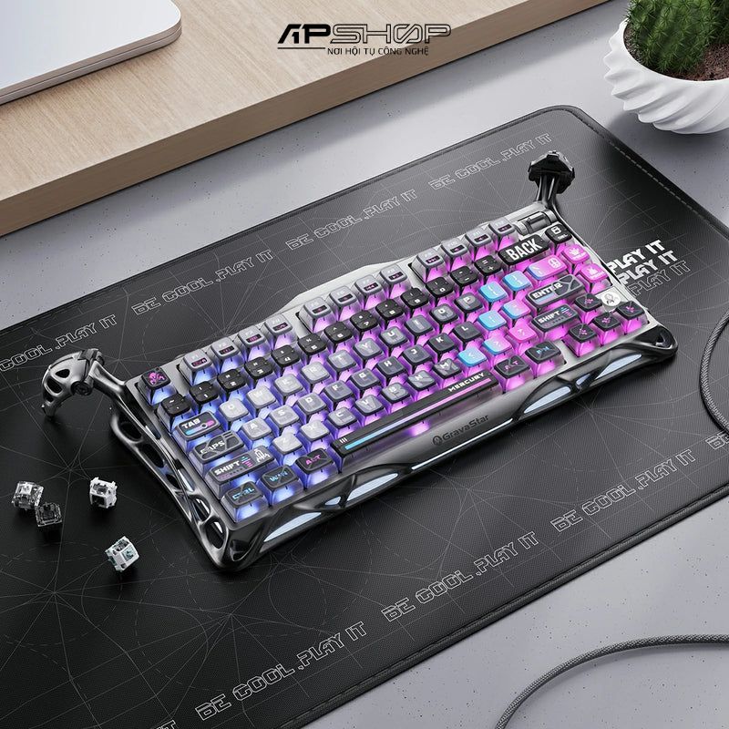 Bàn phím Gravastar Mercury K1 Pro Special Edition - Battle Worn - Cybe – APSHOP.VN