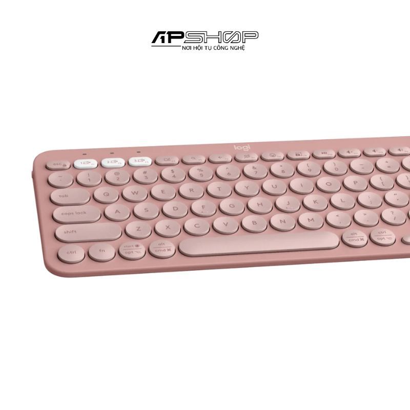 Bàn phím không dây Logitech Pebble Keys 2 K380s Chính hãng APSHOP VN