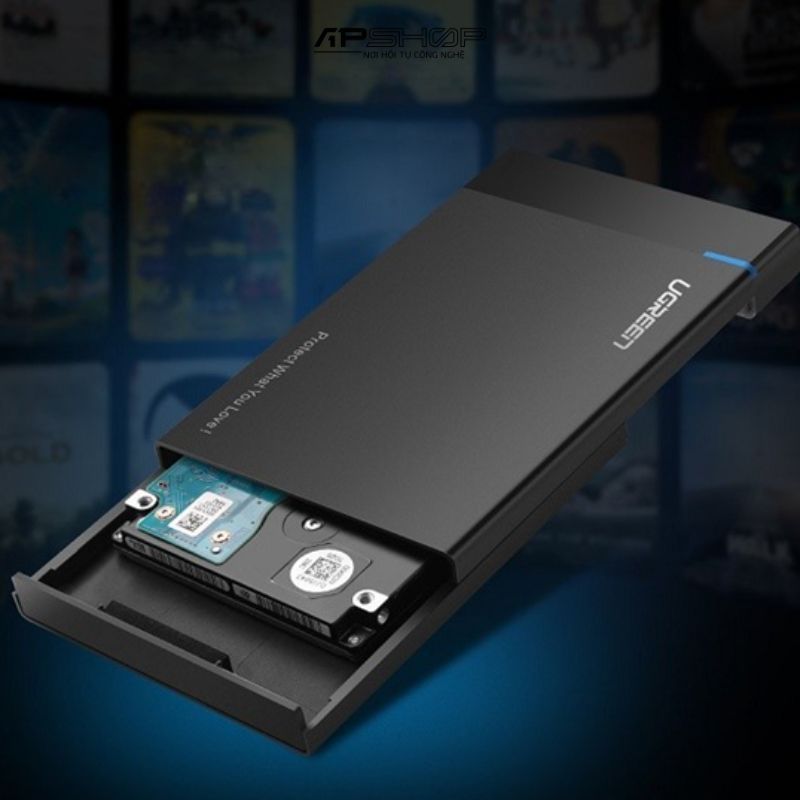 BOX 2,5″ SATA HDD – SSD USB 3.0 UGREEN 30847 – APSHOP.VN