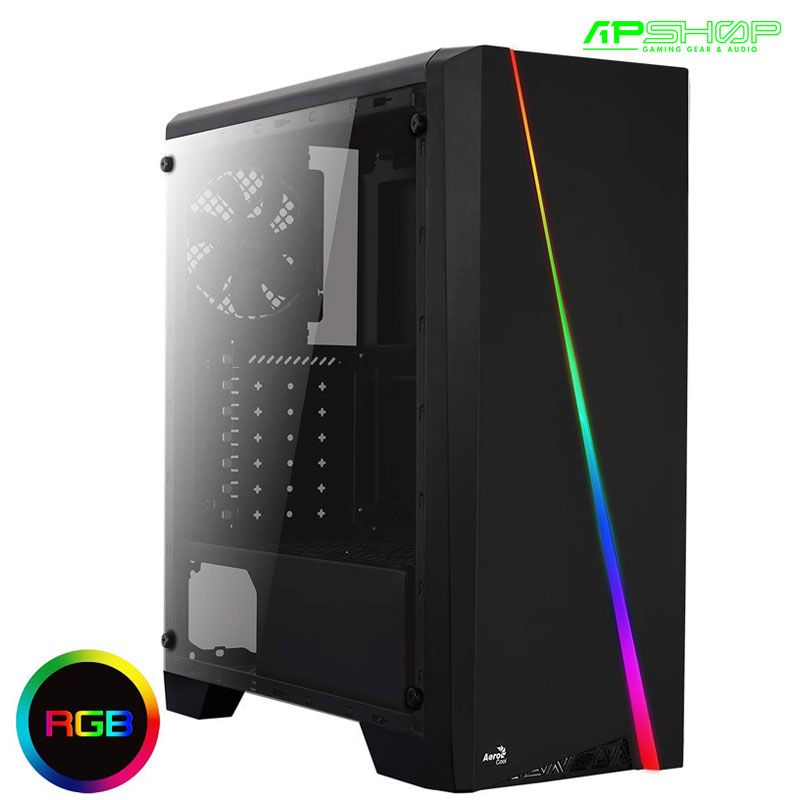 Case AeroCool Cylon Black Tempered Glass Edition – APSHOP.VN