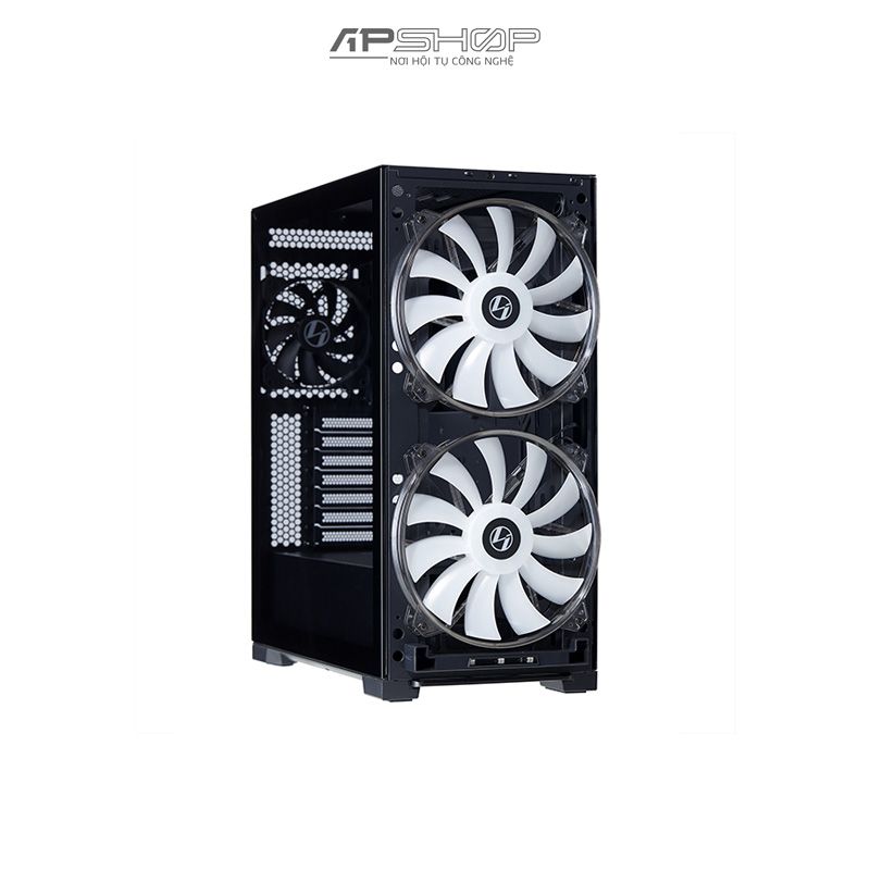 Case Lian Li LANCOOL 215 Black | Chính hãng – APSHOP.VN