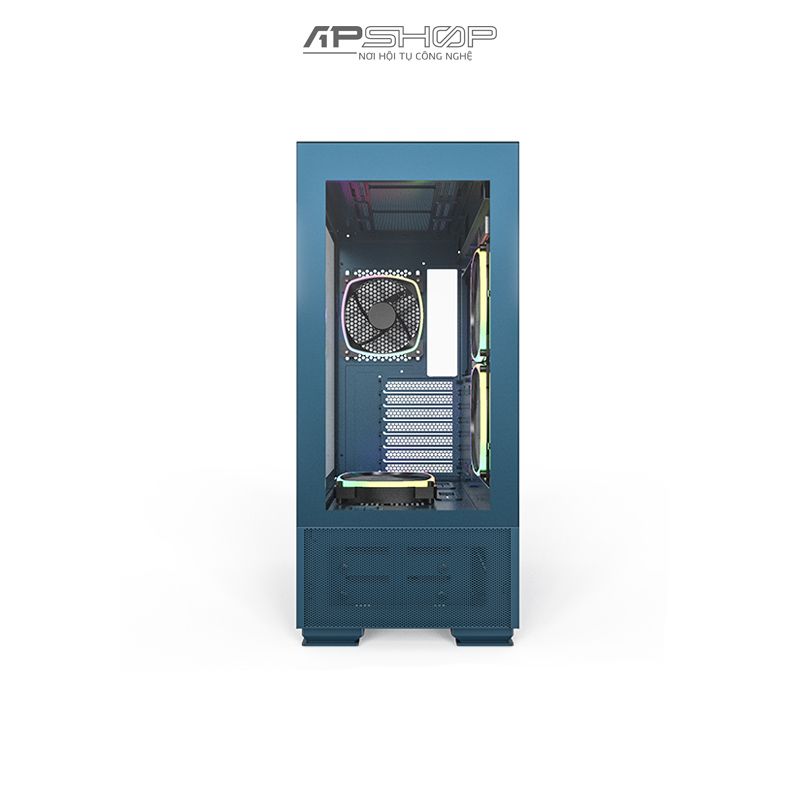 Case Montech SKY TWO MOROCCO BLUE ARGB | Chính hãng – APSHOP.VN