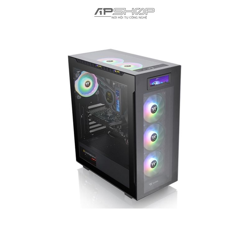 Case Thermaltake Divider 550 TG Ultra Black | Chính hãng – APSHOP.VN