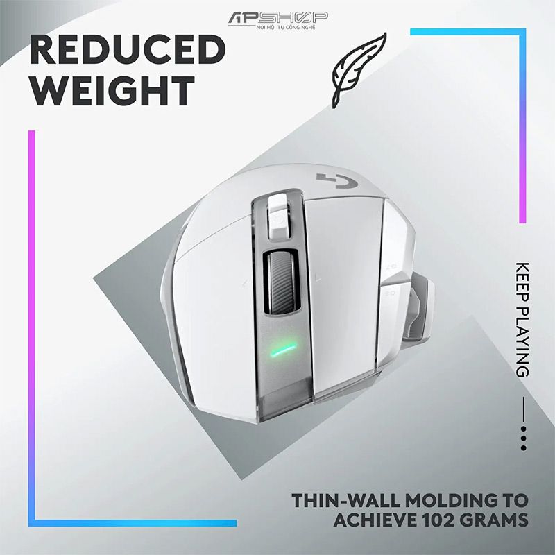 Chuột Logitech G502 X Wireless | Chính hãng – APSHOP.VN