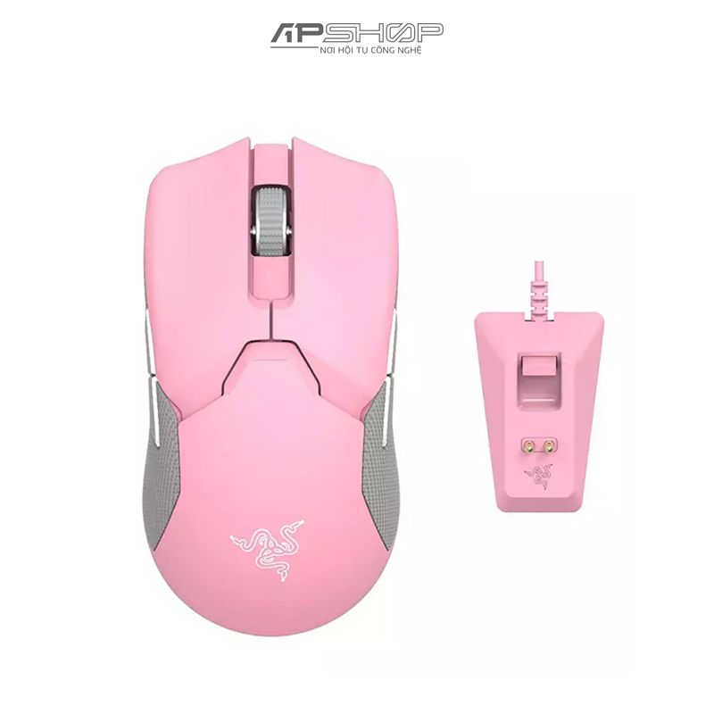 Chuột Razer Viper Ultimate with Charging Dock Quartz Pink – APSHOP.VN