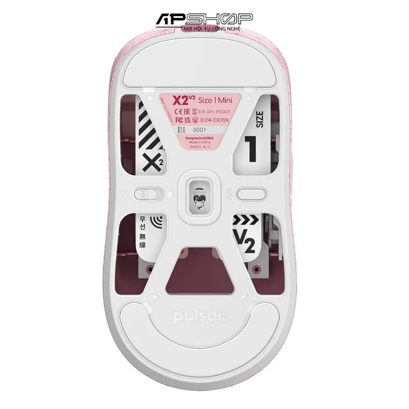 Chuột Pulsar X2 v2 Mini Nezuko Wireless – APSHOP.VN