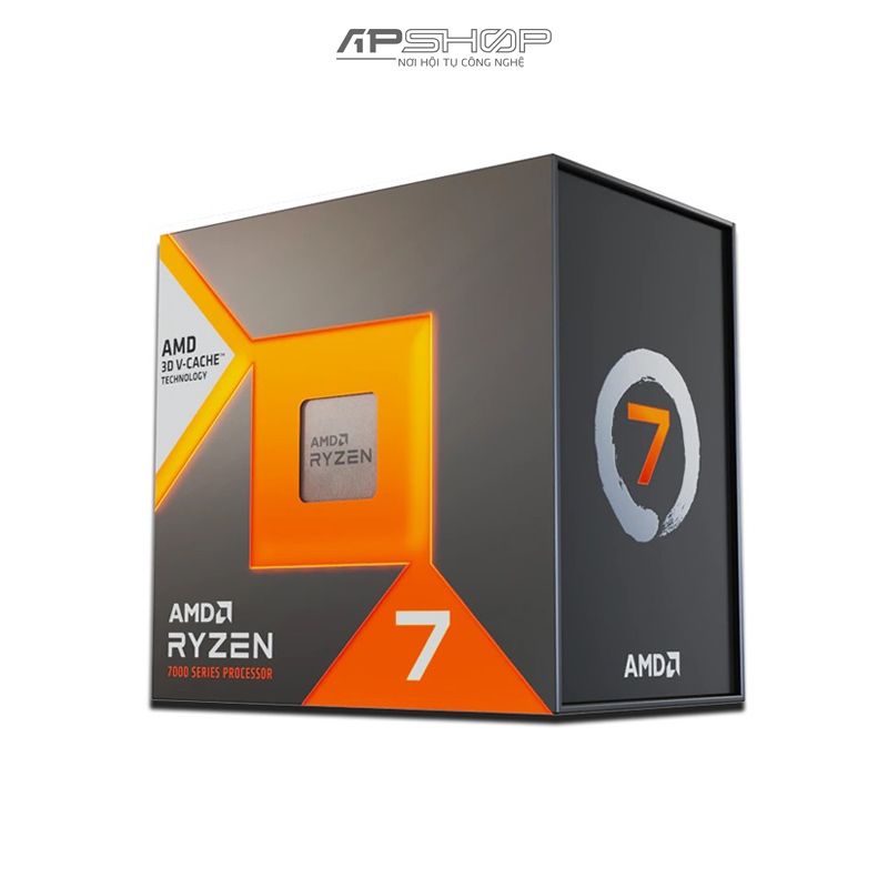 CPU AMD Ryzen 7 7800X3D Sockets AM5 | Chính hãng – APSHOP.VN