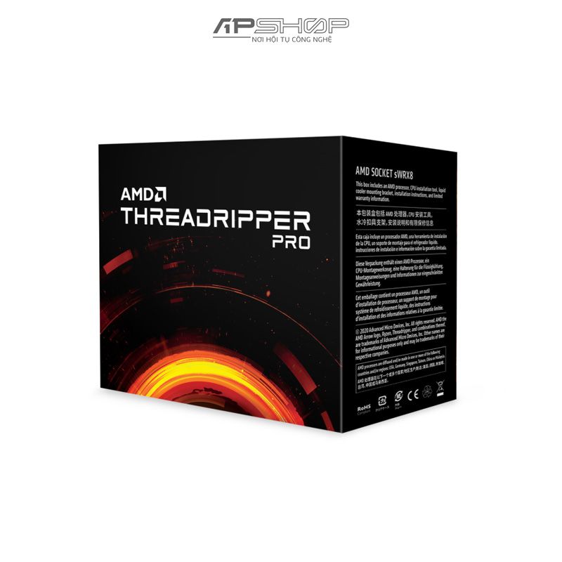 CPU AMD Ryzen Threadripper PRO 3975WX – APSHOP.VN