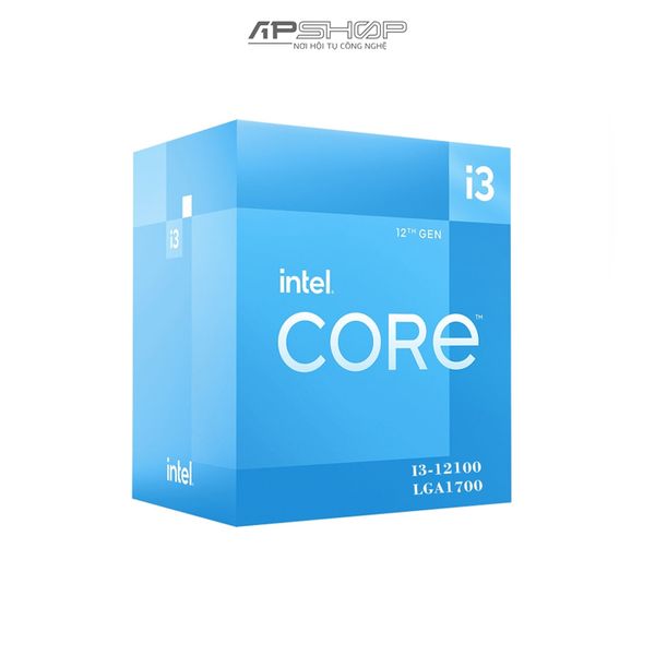 CPU Intel Core I3 12100 Gen 12 | Chính hãng – APSHOP.VN