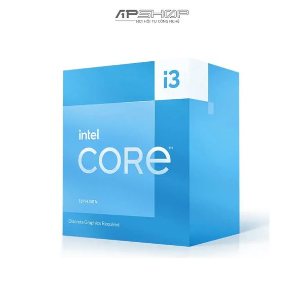 CPU Intel Core I3 13100F Gen 13 | Chính hãng – APSHOP.VN