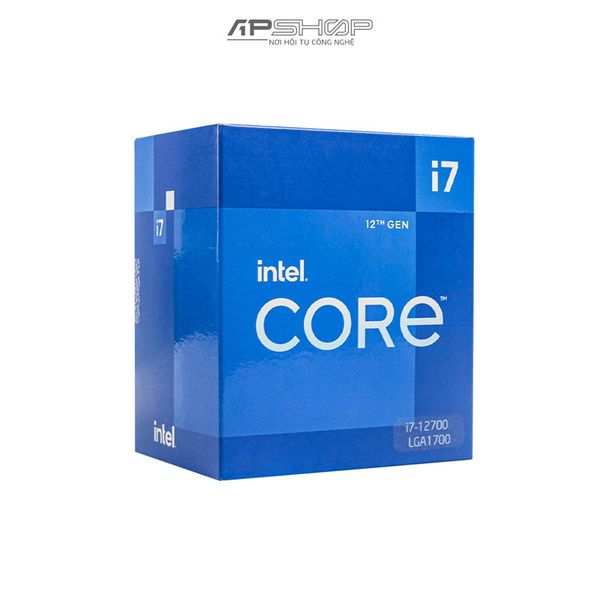 CPU Intel Core I7 12700 Gen 12 | Chính hãng – APSHOP.VN
