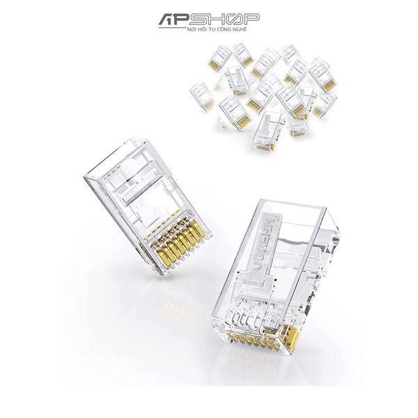 Đầu bấm mạng UGREEN Cat6 Unshielded Modular Plug 30U | NW171 | Chính h ...