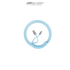 Dây Cáp Custom AKKO Coiled Cable USB C | Chính hãng – APSHOP.VN