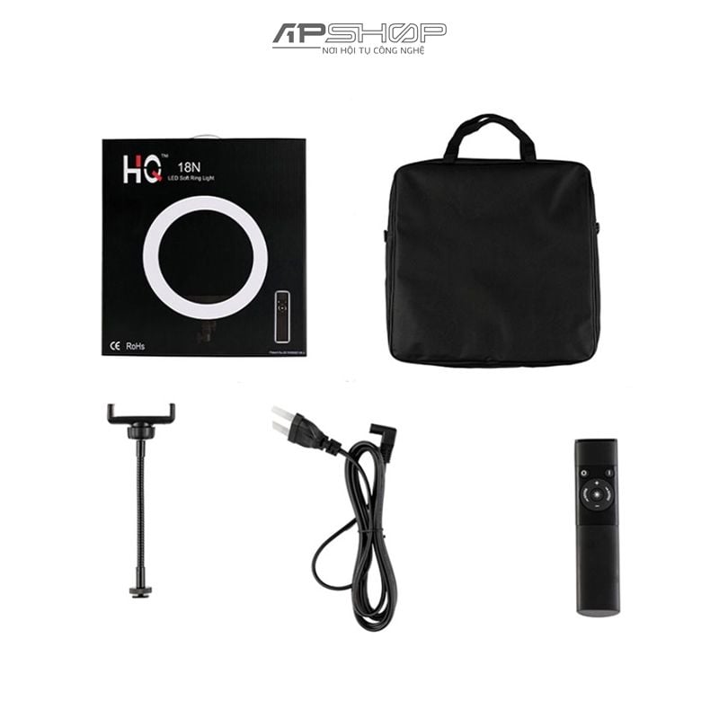 Đèn Led Ring Light HQ-18N 18inch | Chính hãng – APSHOP.VN