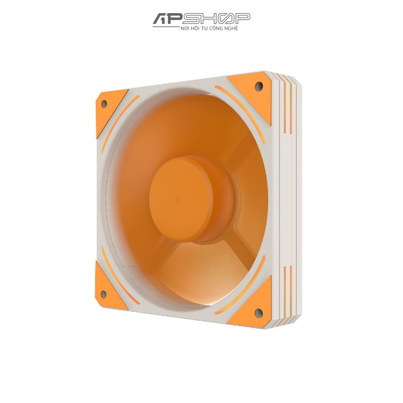 Fan máy tính hiệu Segotep ARGB ORANGE | 120 x 120 x 25MM | Pack 3 cái ...