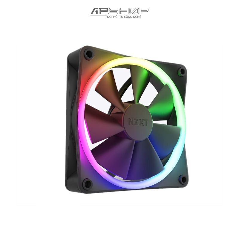 Fan NZXT F120 RGB Matte Black 120mm | Chính hãng – APSHOP.VN