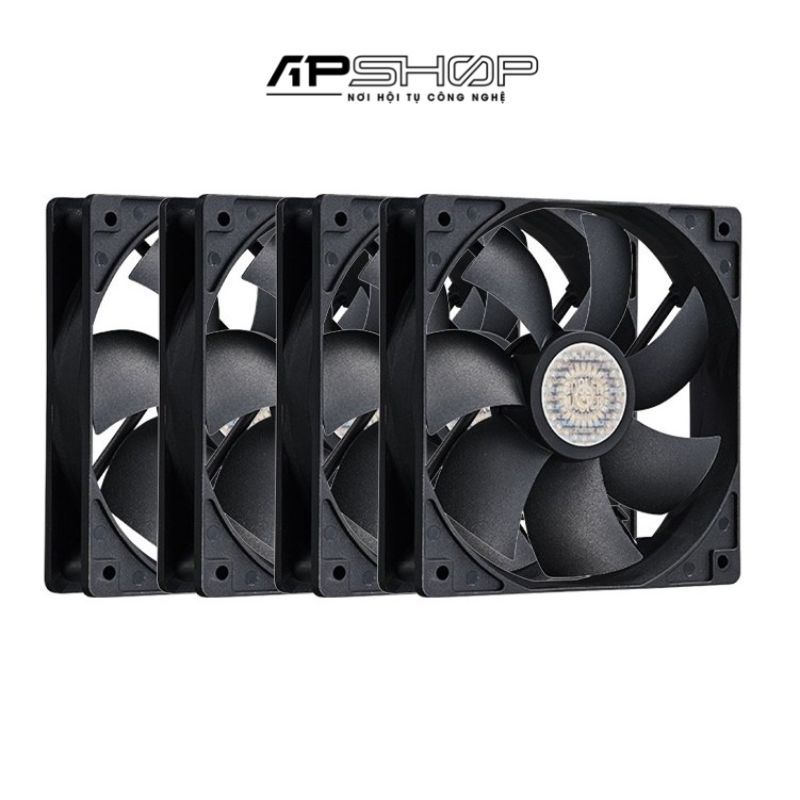 Fan Cooler Master Silent Fan 120 SI2 Pack 4 Fan | Chính hãng – APSHOP.VN