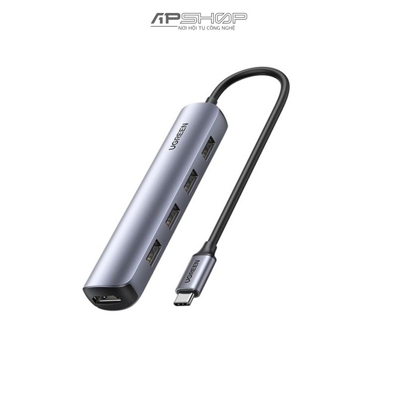 Hub Ugreen USB C 20197 | 5 in 1 4K 30Hz | Chính hãng – APSHOP.VN