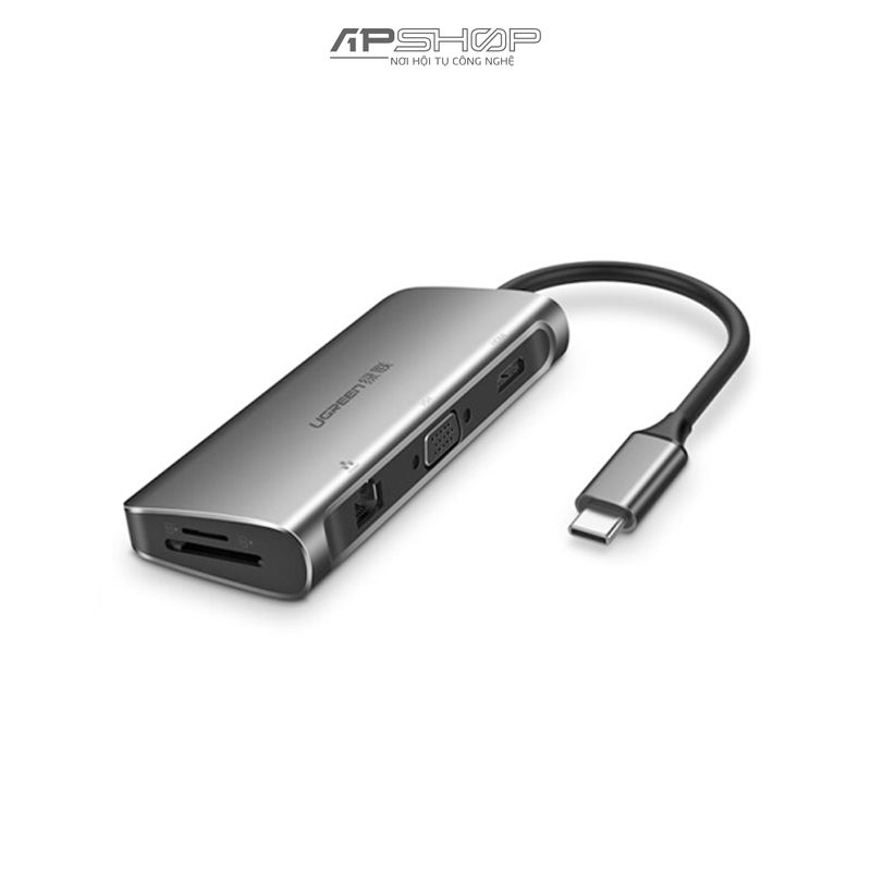 Hub Ugreen USB C 40873 | 9 in 1 4K 30Hz | Chính hãng – APSHOP.VN