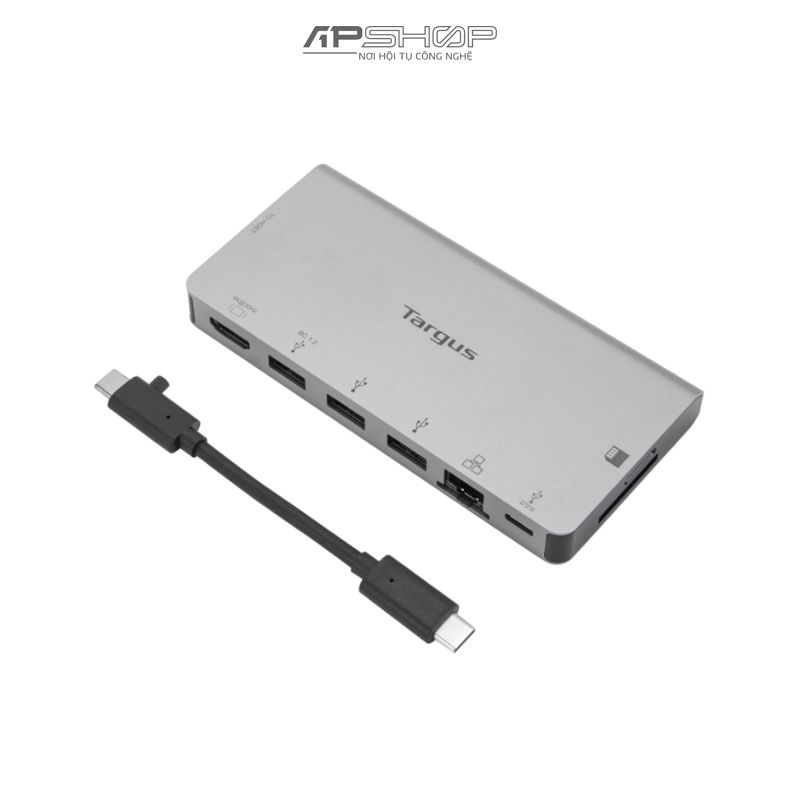 Hub USB-C DP Alt Mode Single Video 4K HDMI Docking Station with Card R ...