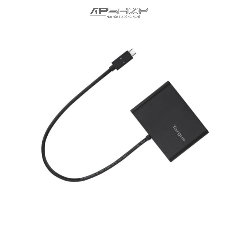 Hub USB C 3-in-1 Multiport Video Adapter (Black) Targus – APSHOP.VN