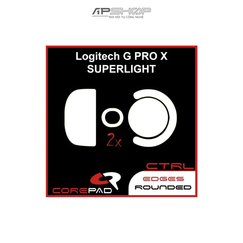 2 bộ Feet chuột PTFE Corepad Skatez CTRL - Logitech G PRO X SUPERLIGHT ...