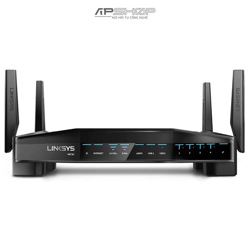 Router Linksys WRT32X AC3200 Dual-Band WiFi Gaming Router with Killer ...