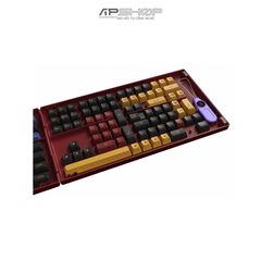 Keycap AKKO Blue Red Samurai PBT Double-Shot ASA profile | Chính hãng ...