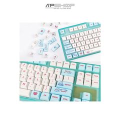 Keycap APS Rabbit Colors White Blue XDA Profile – APSHOP.VN