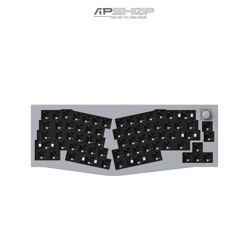 Kit Bàn phím Keychron Q8 Barebone Silver Grey Có Knob | Chính hãng ...