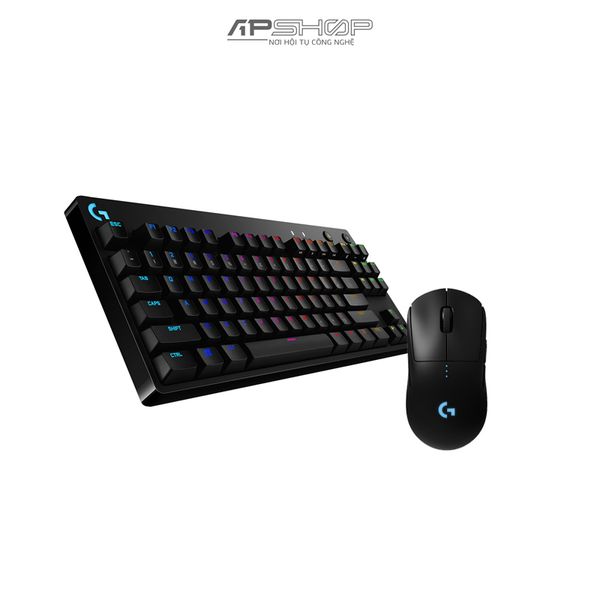Combo Bàn Phím Chuột Logitech G Pro 2022 GX Blue Clicky & G Pro Wirele ...