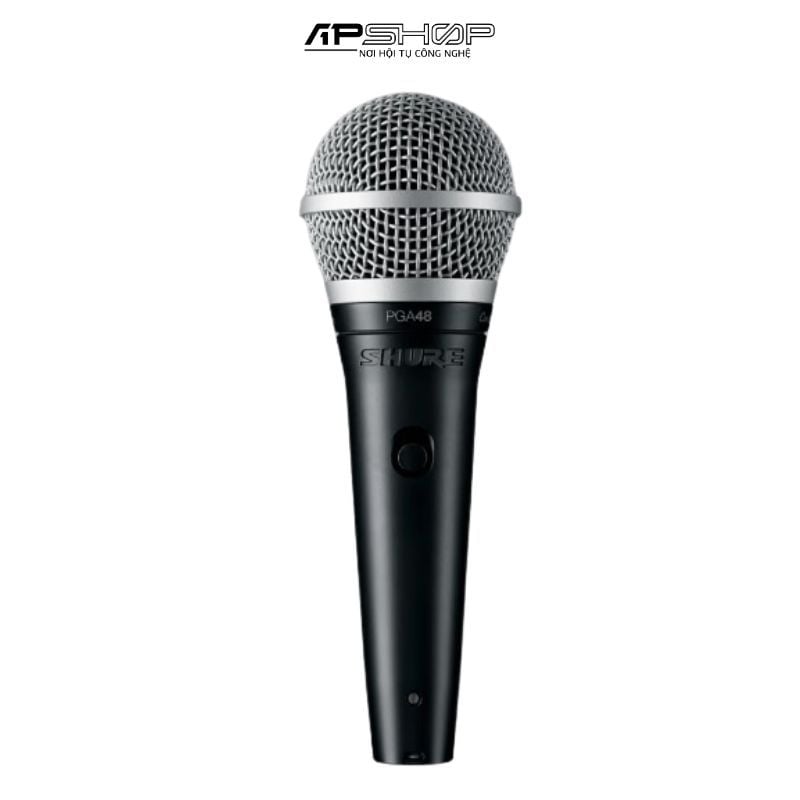 Micro thu âm vocal dynamic cardioid Shure PGA48 kèm dây 1/4 - XLR ...