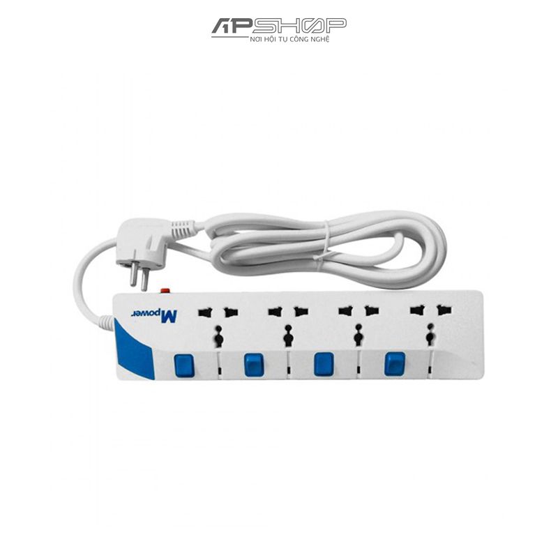 Ổ cắm điện Mpower MP-243S | Chính hãng – APSHOP.VN