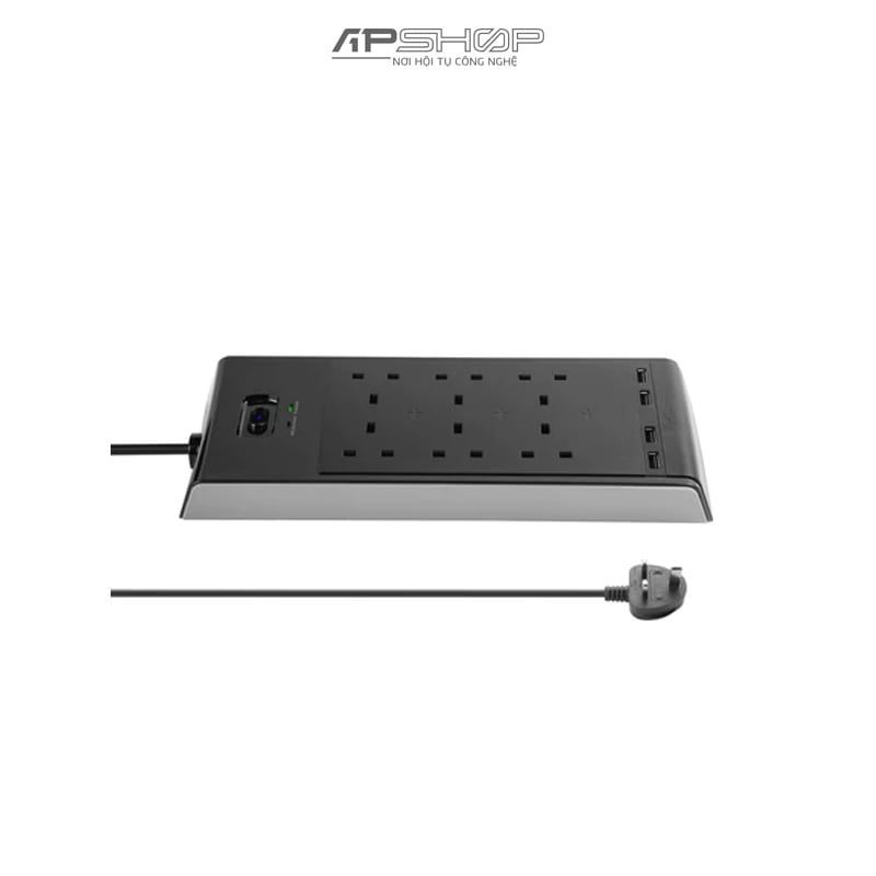 Ổ điện Targus Smart Surge 6 APS11 6 ổ cắm jack vuông , 4 USB Ports | C – APSHOP.VN