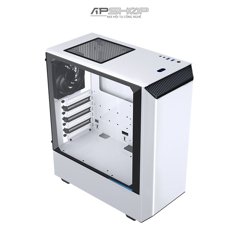 Phanteks Eclipse P300 Mid Tower Tempered Glass White – APSHOP.VN