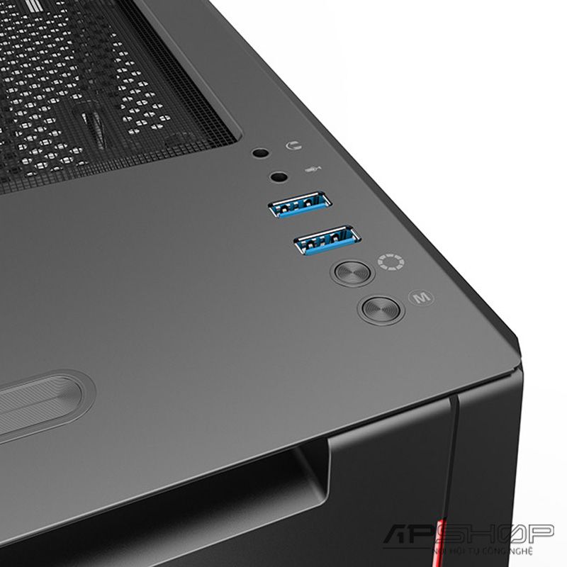 Phanteks Eclipse P350 Rgb Black Tempered Glass Black – APSHOP.VN