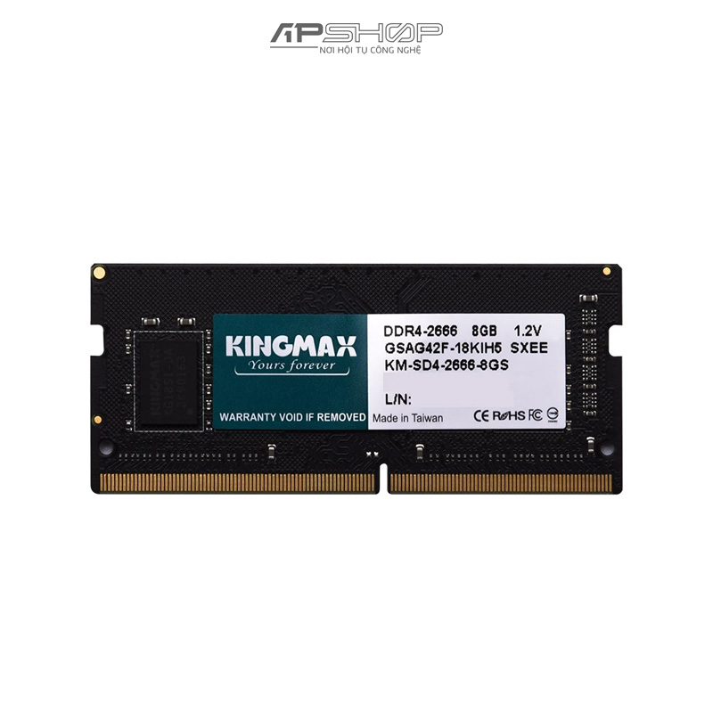 Ram Kingmax 8GB bus 2666 DDR4 for laptop – APSHOP.VN