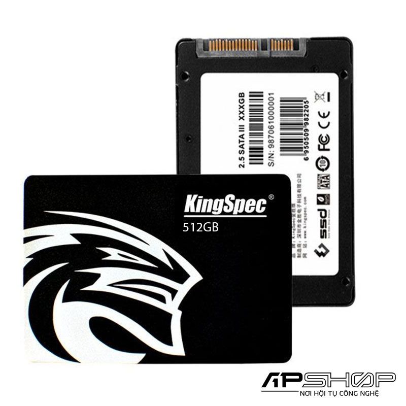 SSD KingSpec P3-512 2.5 Sata III – APSHOP.VN