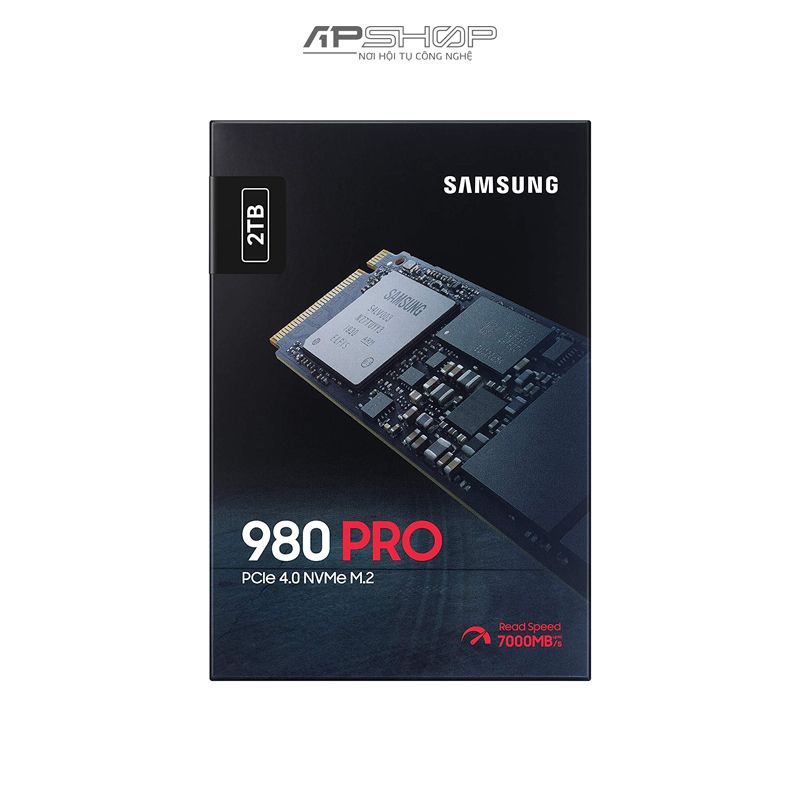 SSD Samsung 980 PRO 2TB M.2 NVMe PCIe Gen 4x4 - Hàng chính hãng – APSHOP.VN
