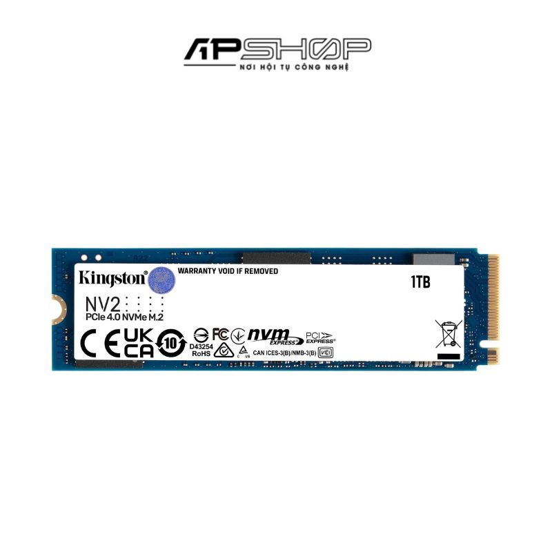 SSD Kingston NV2 1TB PCIe 4.0 NVMe M2 Gen 4 | Chính hãng – APSHOP.VN