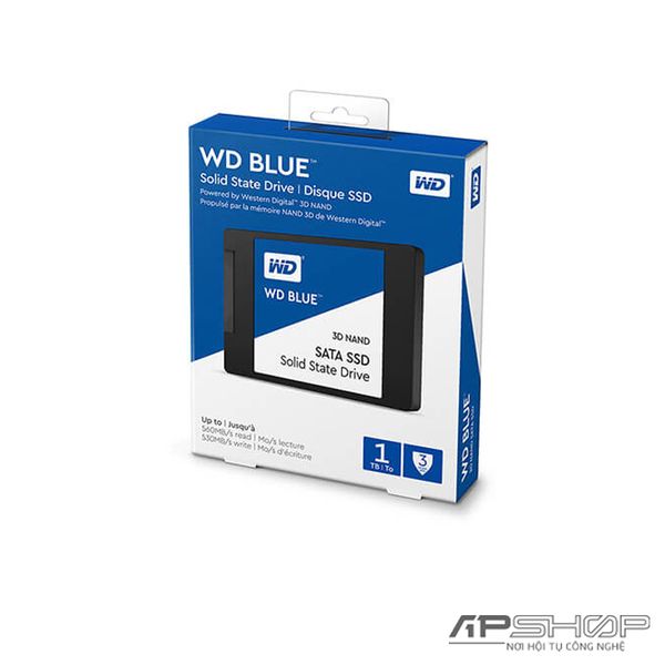 SSD Western Digital WD Blue 3D NAND Sata 1TB – APSHOP.VN