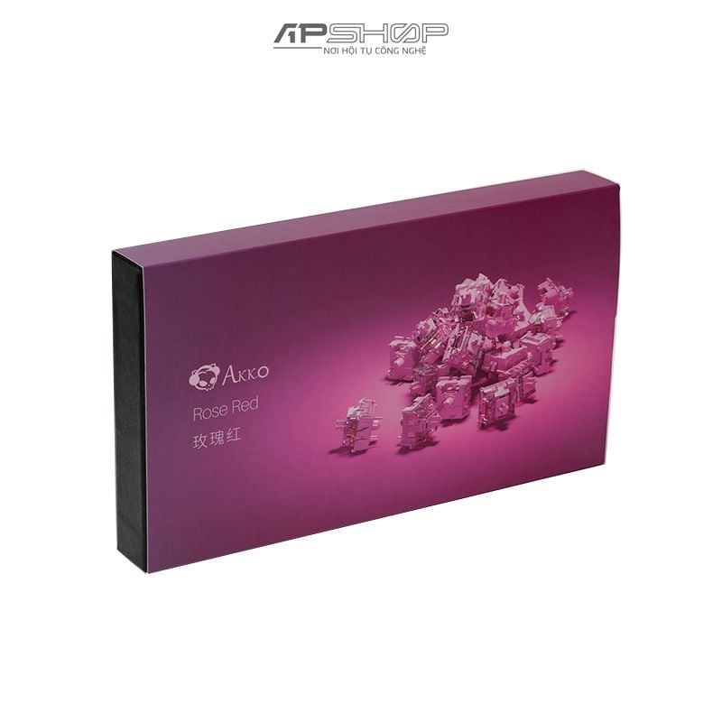 Switch AKKO Rose Red Linear 45 nút | Chính hãng – APSHOP.VN