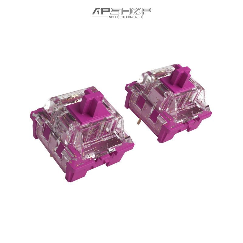 Switch AKKO Wine Red Linear Lubed 45 nút | Chính hãng – APSHOP.VN