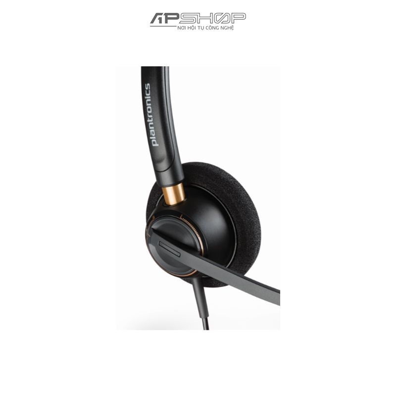Tai nghe Call Center POLY ENCOREPRO HW520 | Quick Disconnect | Chính h ...