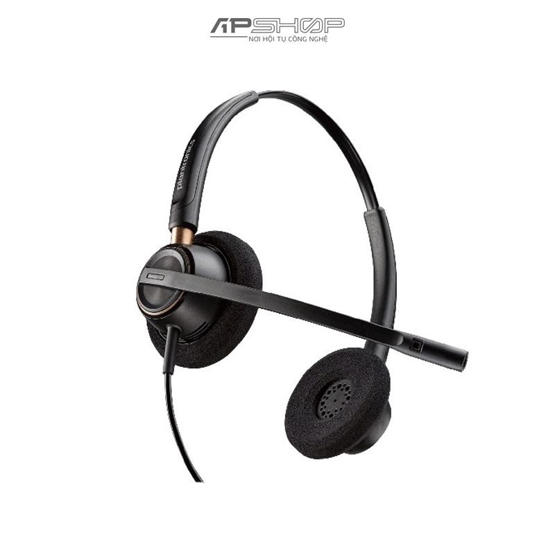 Tai nghe Call Center POLY ENCOREPRO HW520 | Quick Disconnect | Chính h ...