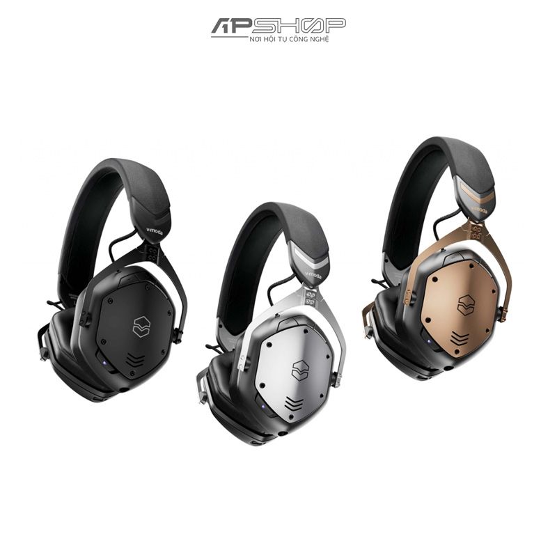Tai nghe V-MODA Crossfade 3 Wireless màu Gunmetal Black | Chính hãng ...