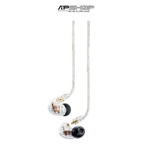 Tai nghe inear dây Shure SE535 PRO màu clear – APSHOP.VN